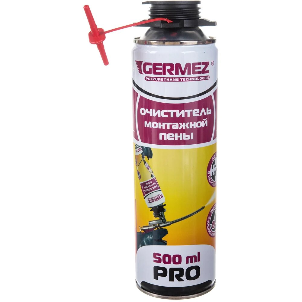 Очиститель монтажных пистолетов Germez 500 мл 6501601