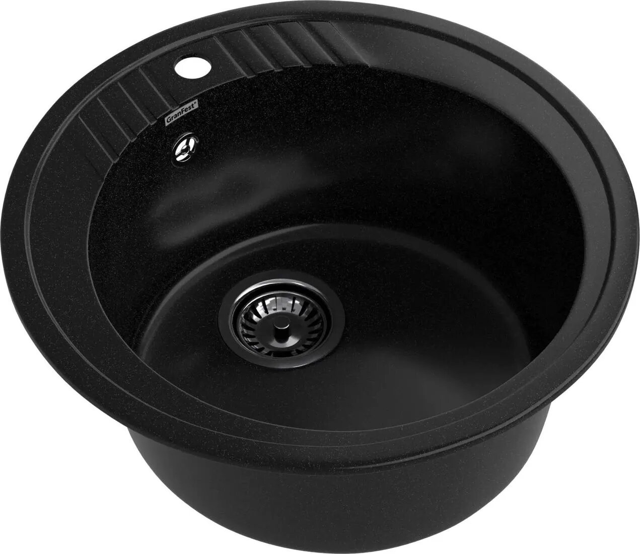 Мойка для кухни GranFest Rondo 50 см R-520 черный