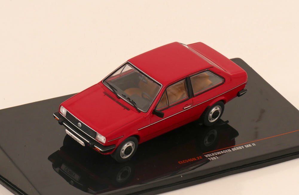 Модель коллекционная IXO Vw volkswagen derby ii 1981 red
