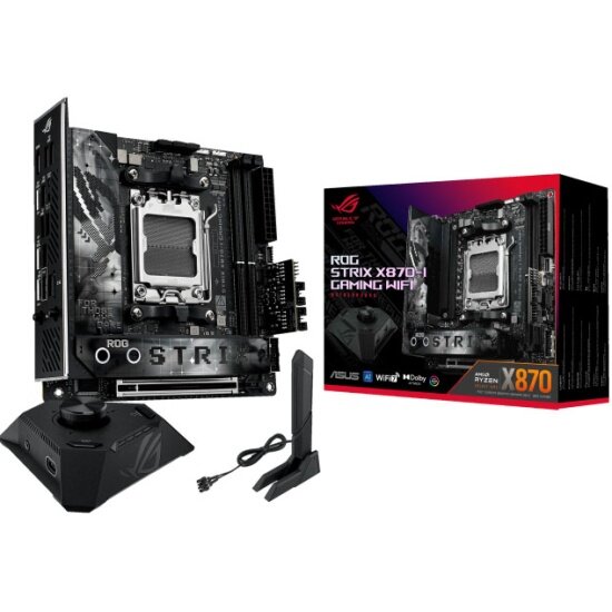 Материнская плата Asus ROG STRIX X870-I GAMING WIFI (AM5, mini-ITX)