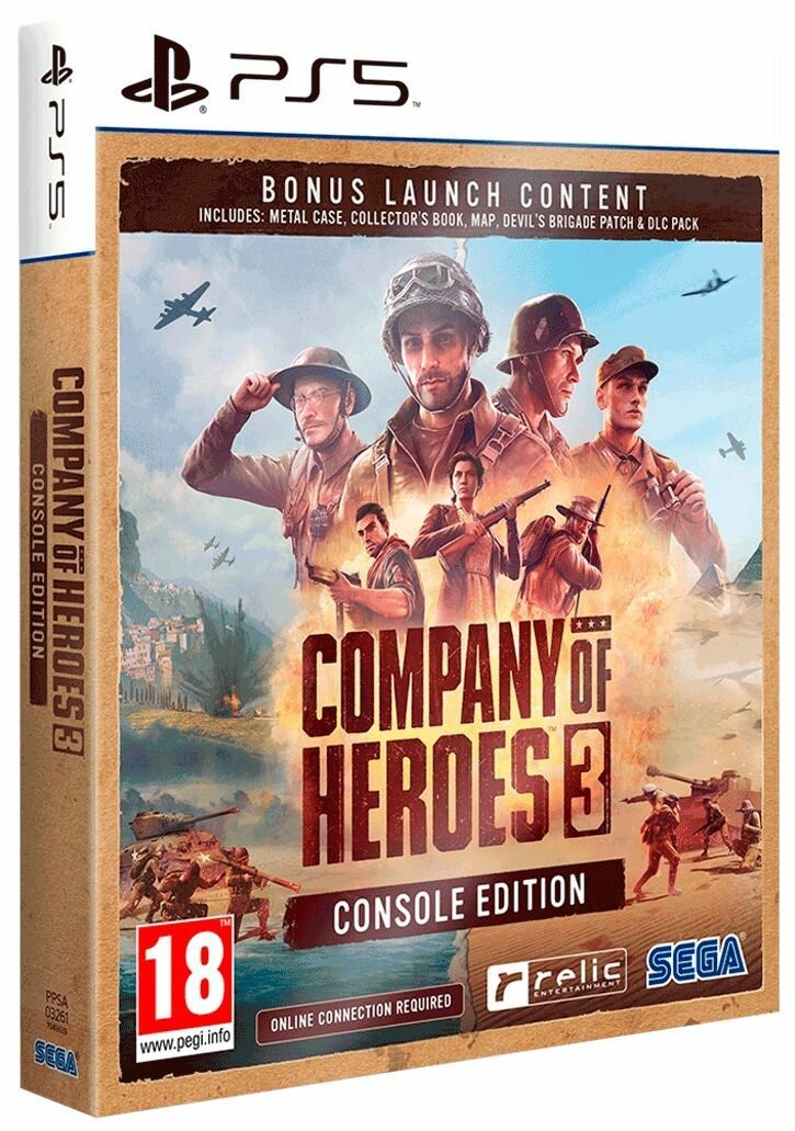 Игра Company of Heroes 3. Launch Edition (английская версия) для PS5