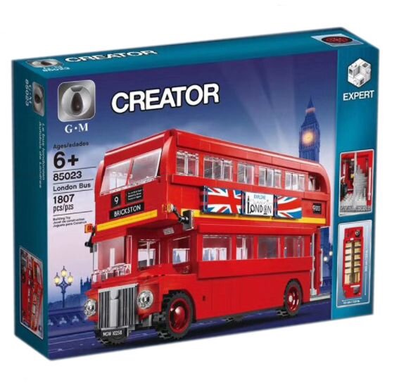 Конструктор Техник Лондонский автобус 85023 CREATORS, 1807 деталей