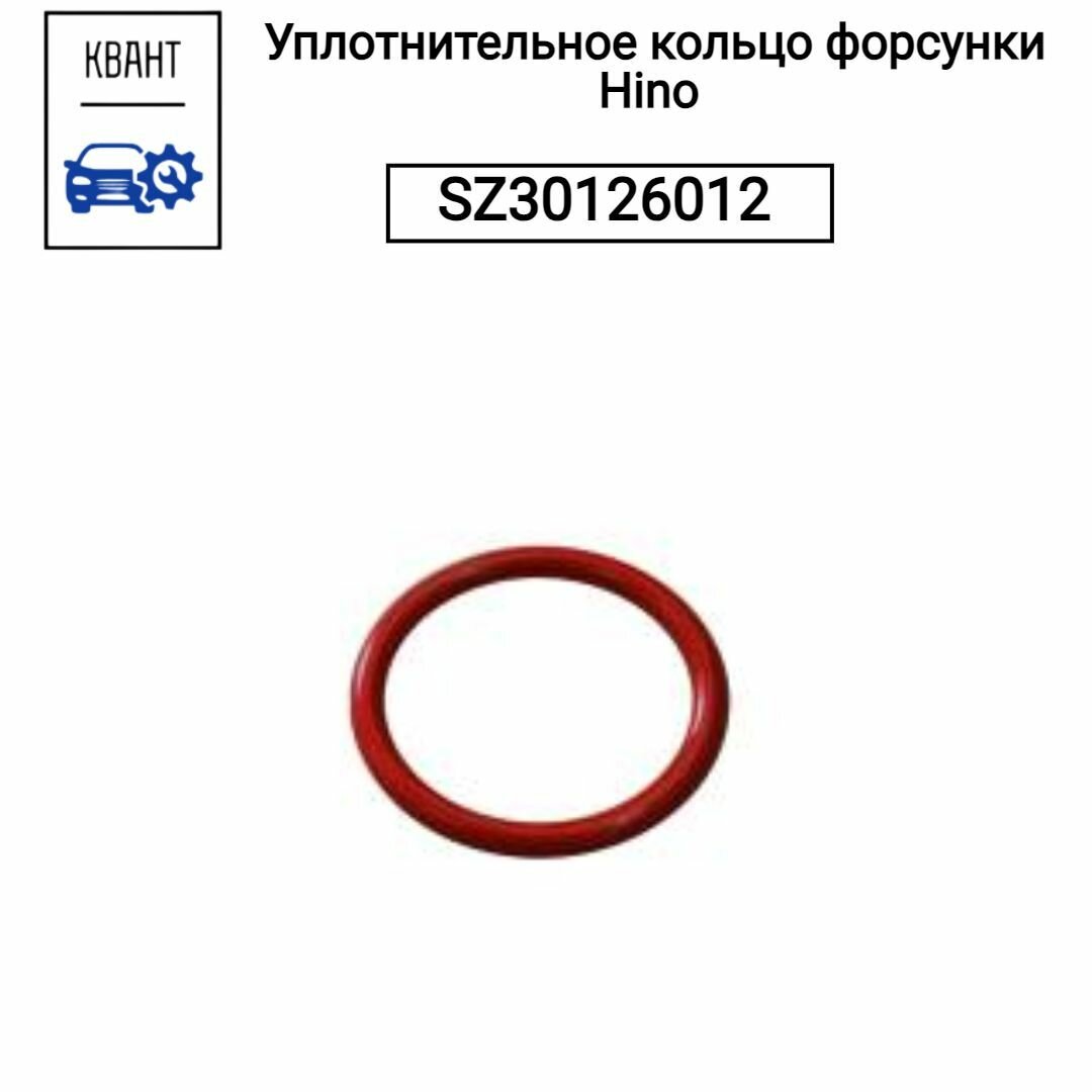 Уплотнительное кольцо форсунки Hino SZ30126012