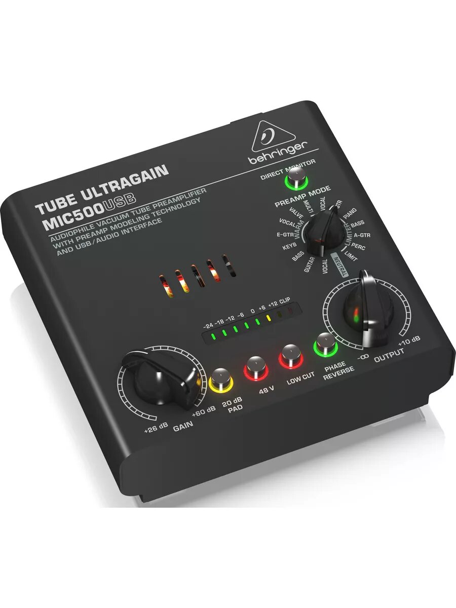 MIC500USB Микрофонный/инструментальный предусилитель — фото 1