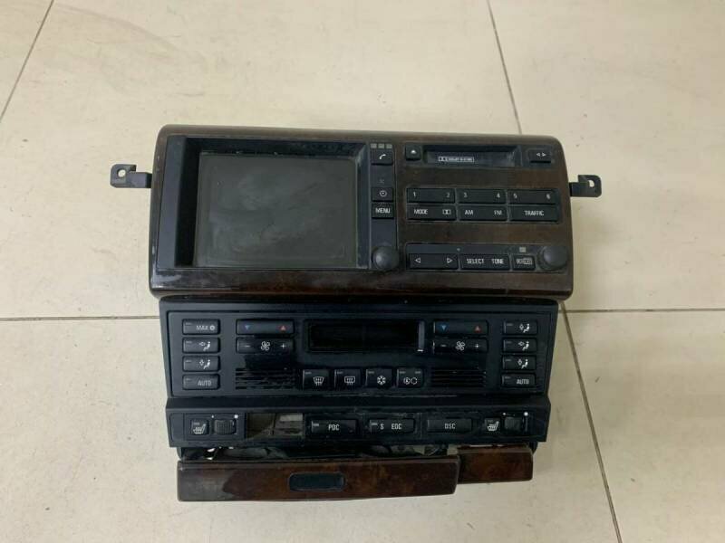 Блок управления климатической установкой BMW 7-Series E38 1994-2001 кат.номер: 64116901308 65528375122 65528360606
