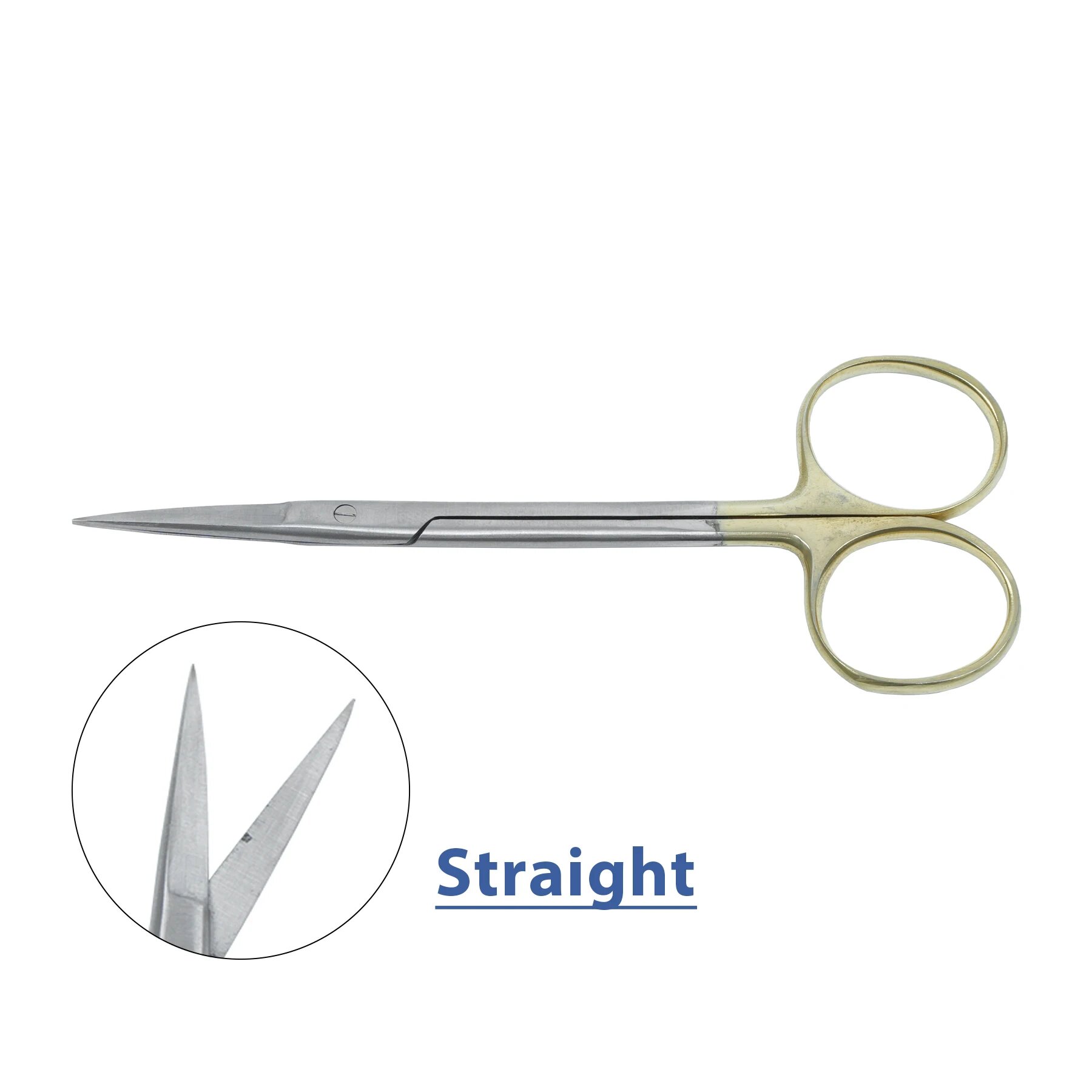 Стоматологические ножницы Well CK Straight из нержавеющей стали