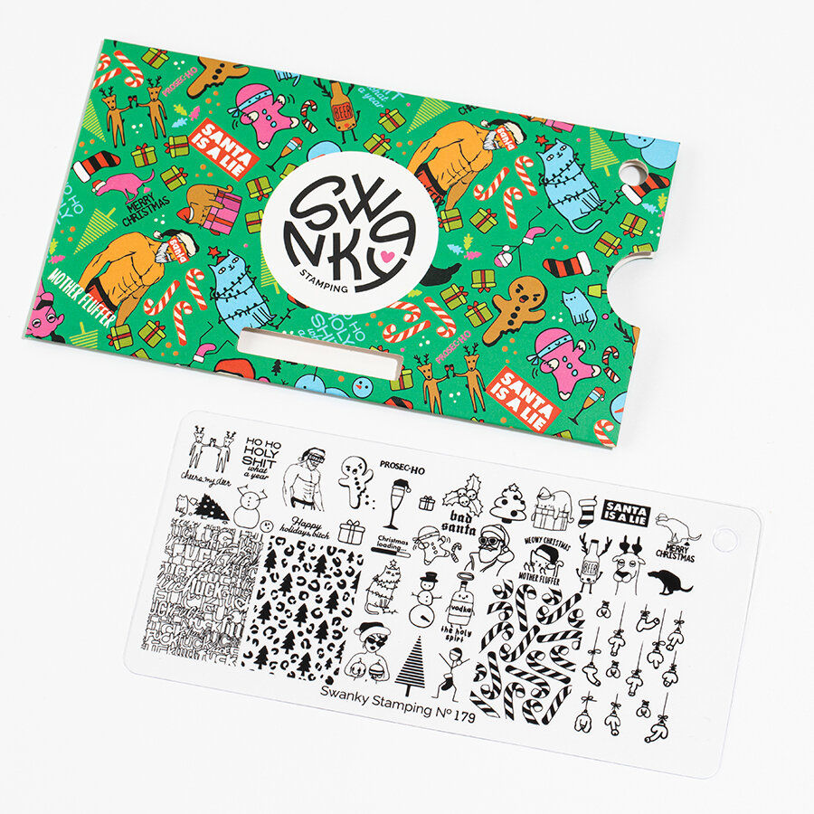 Пластина для стемпинга Swanky Stamping, №179
