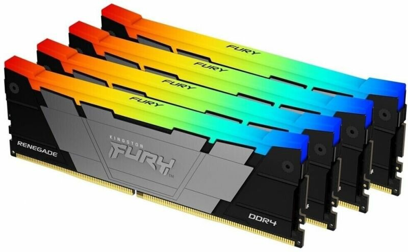Модуль оперативной памяти Kingston Fury Renegade RGB (KF436C18RB2AK4/128) (4x32Gb KIT)