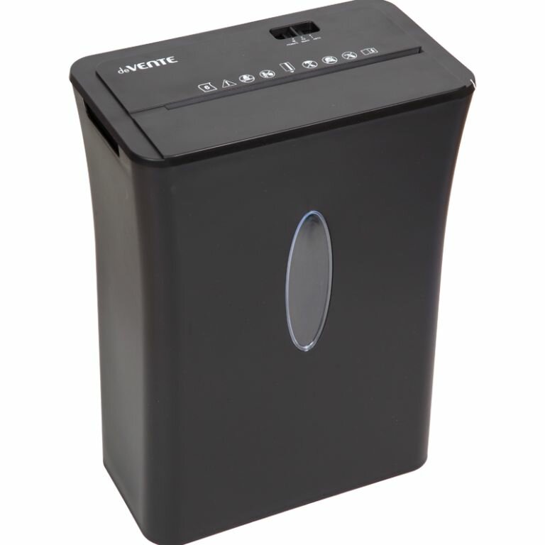 Шредер для бумаги 318x198x342 мм, 14 литров, вес 3,2 кг, одновременная загрузка 6 листов