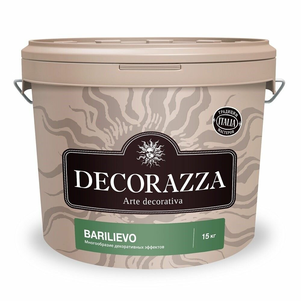 Декоративная штукатурка с многообразием эффектов Decorazza Barilievo (15кг) BL 001