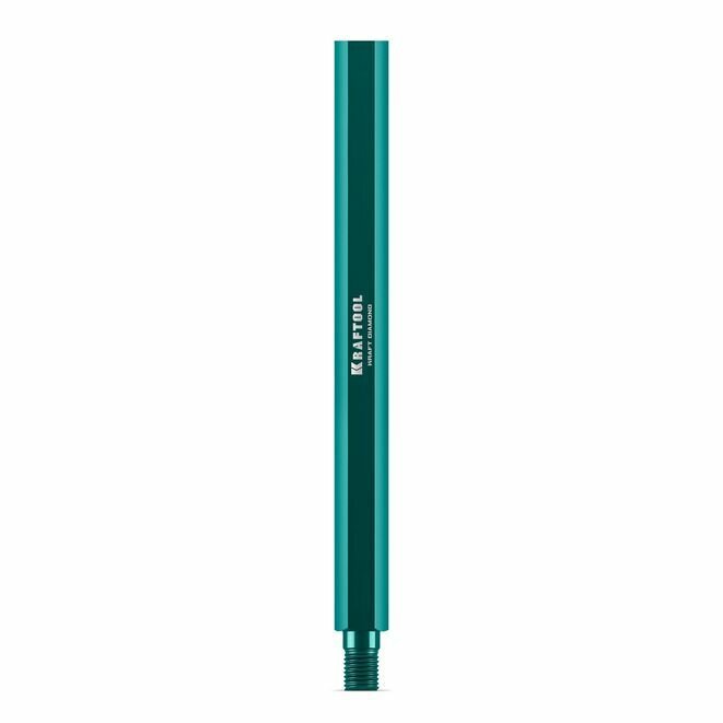 Удлинитель для алмазных коронок, KRAFTOOL L500 мм, стальной, посадка 1 1/4"