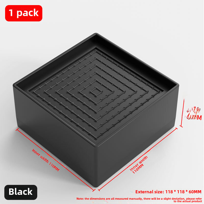 Кровать Amazon Black Furniture, нескользящая накладка из ТПУ, высота 5 см