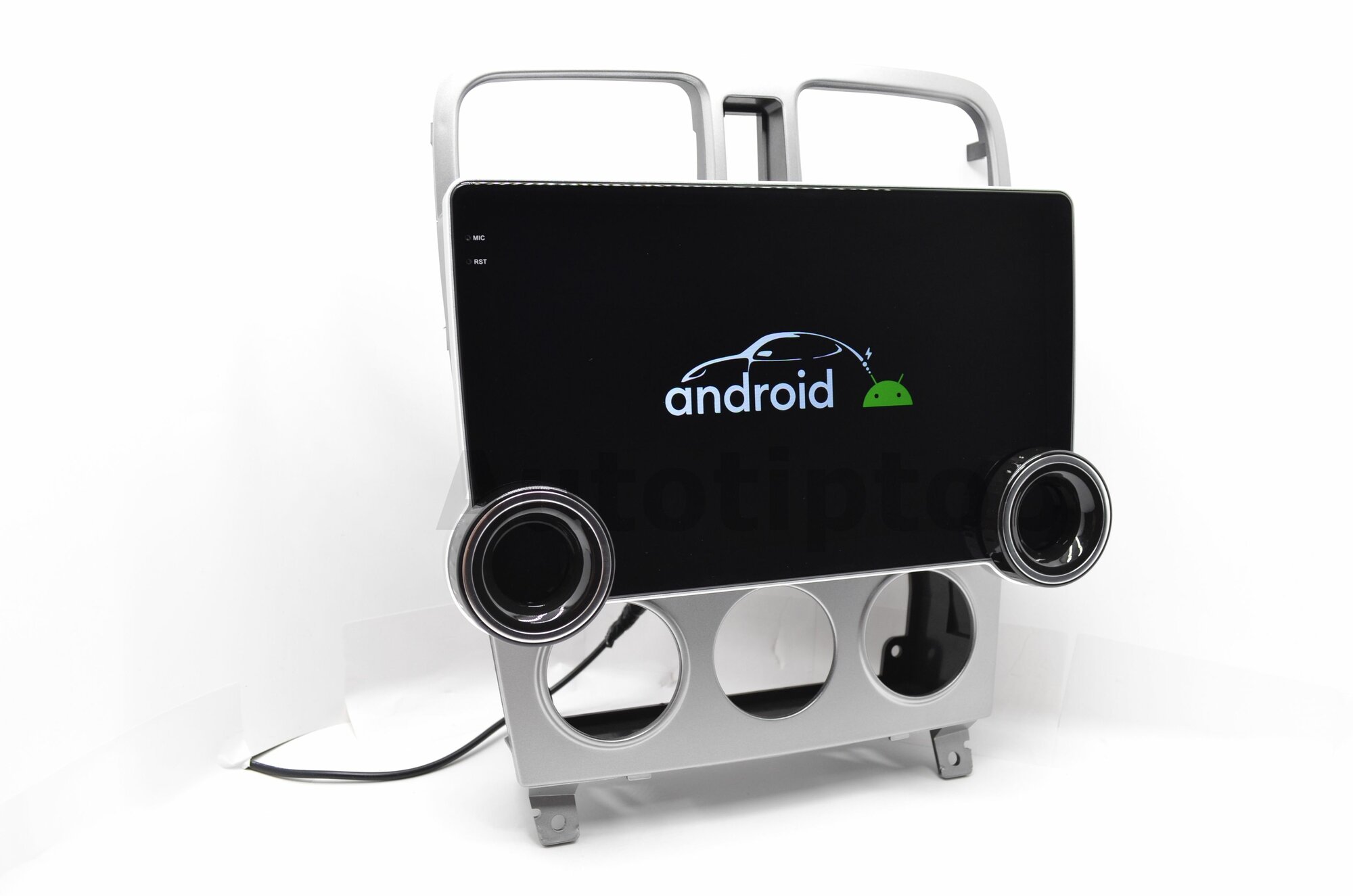 Большая магнитола Tesla 8 core 4/64 с крутилками Subaru Forester 2002-2008 (SG5)