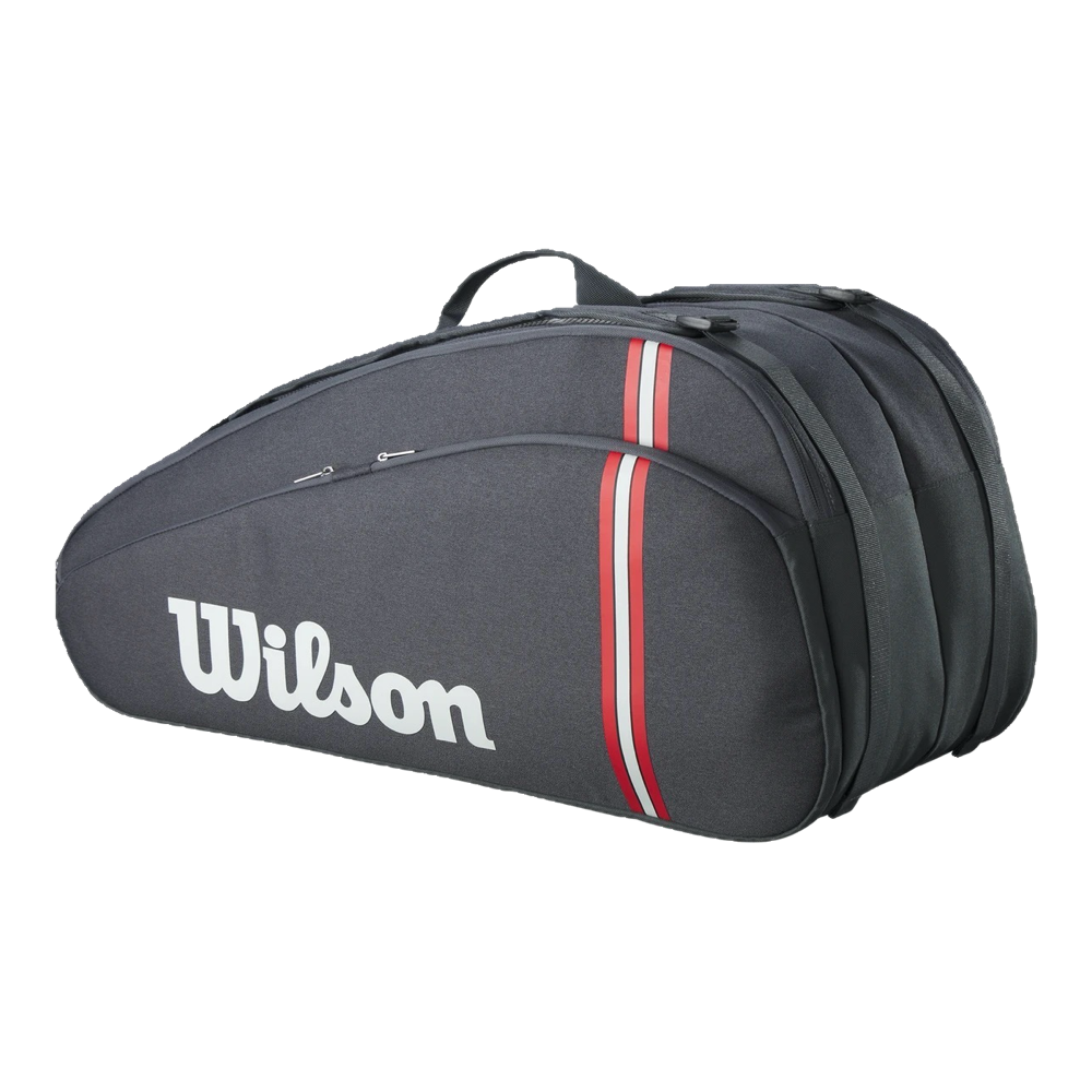 Теннисная сумка Wilson TOUR RACKET BAG 2025 Black (12 ракеток)
