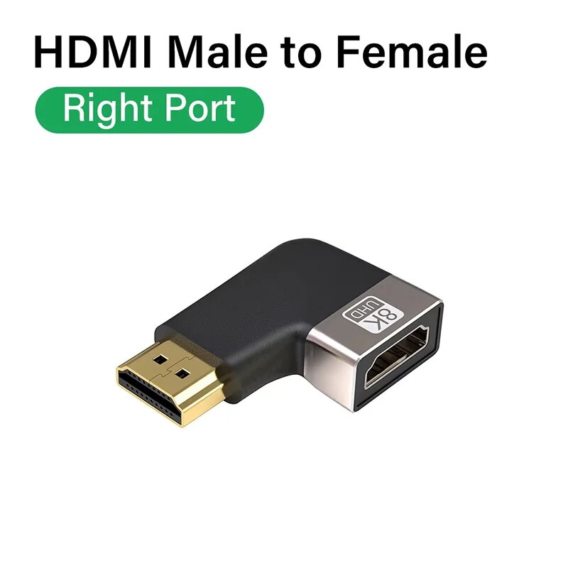 HDMI кабель-адаптер LMDAOO 90 градусов Right Port