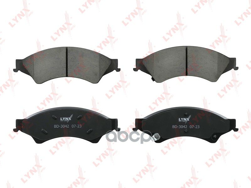 К-т дисков. тормоз. колодок MAZDA BT-50 2.2D-3.2D 11>, FORD Ranger 2.2D-3.2D 11> LYNXauto арт. BD3042