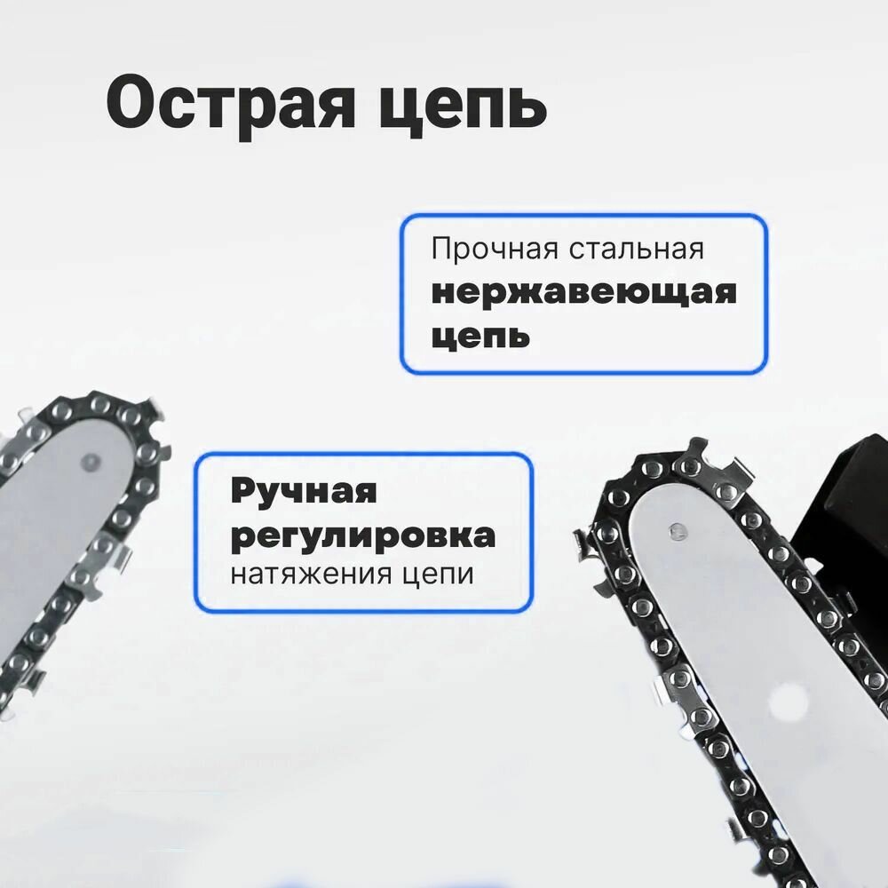Цепная электропила — фото 1