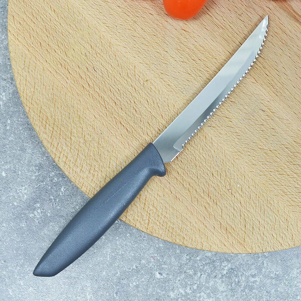 Нож для мяса 'Plenus' 12,7см, нержавеющая сталь, зубчатое лезвие