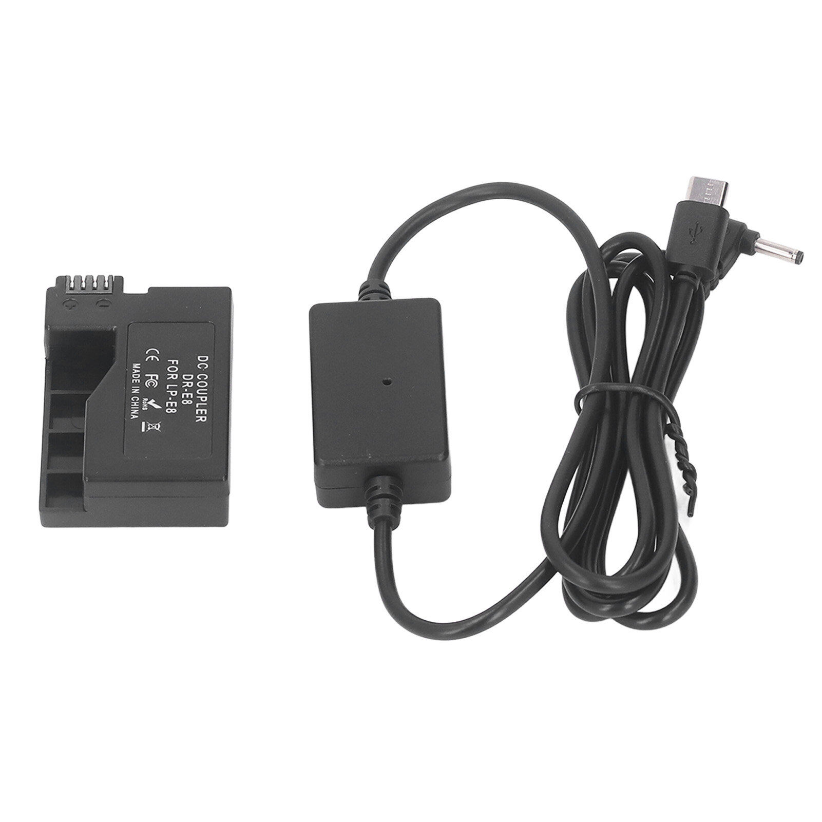 Dummy Battery LP E8, DC Coupler DR E8, 5V-20V, для профессиональной съемки, совместимо с Kiss X4 X5 X6i