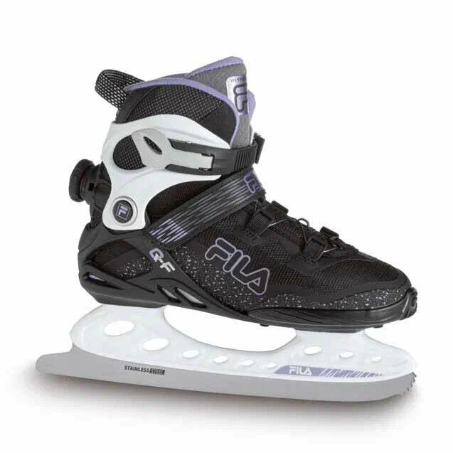 Коньки ледовые фитнес Fila PRIMO QF LADY BLACK/VIOLET(40EU)