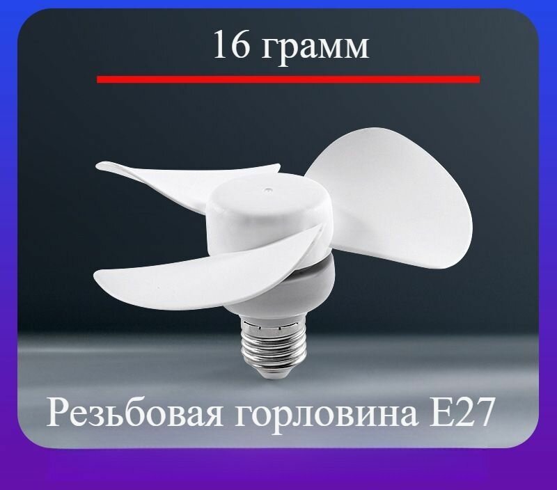 Бесшумный мини-вентилятор с винтовым креплением мощный для кухни, ванной, общежития