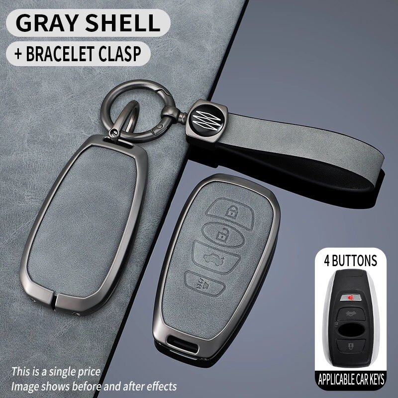 Чехол для автомобильного ключа Subaru, чехол для дистанционного ключа автомобиля Sarung Kunci XV FORESTER WRX BRZ STI OUTBACK, автомобильные аксессуары