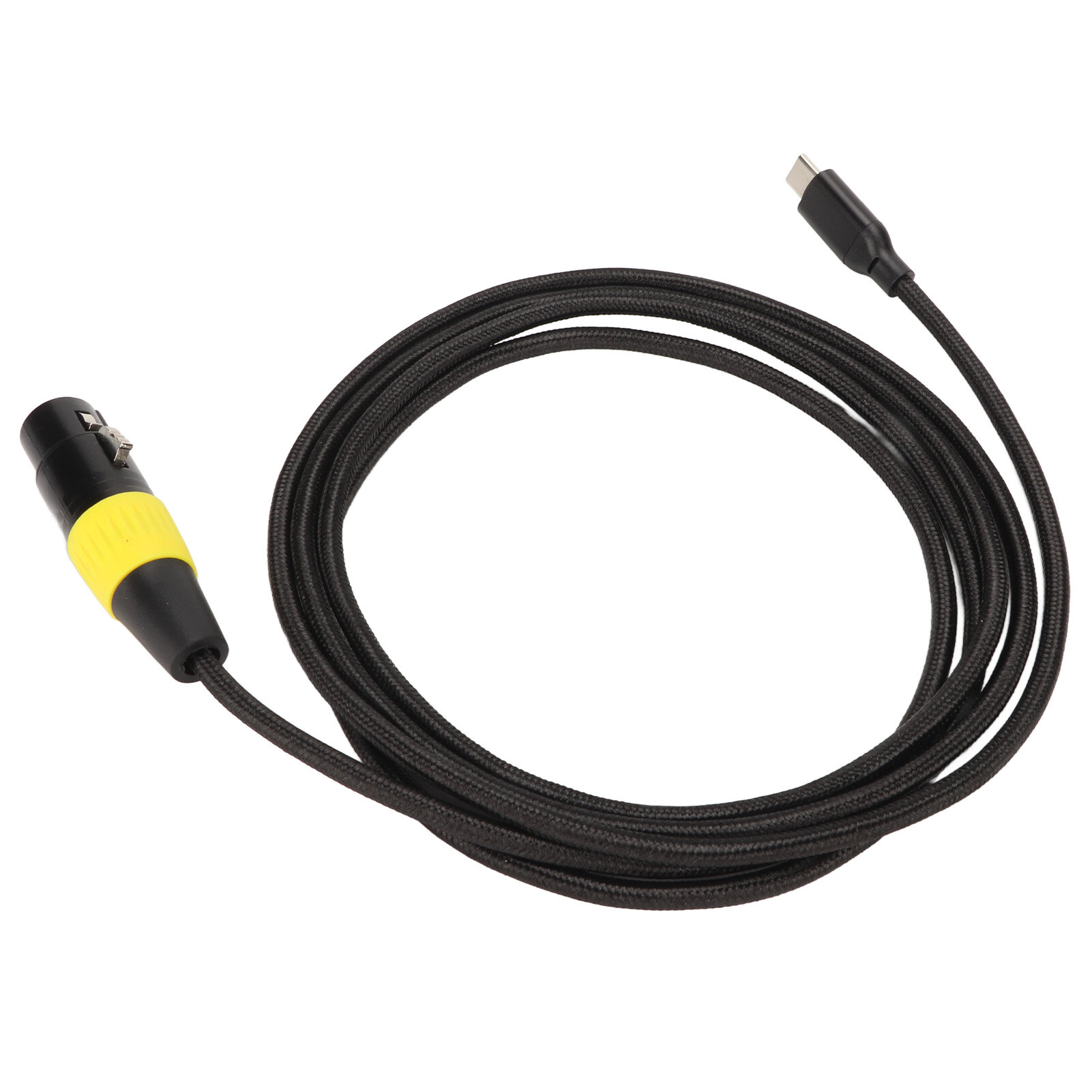 Кабель XLR-USB C, гибкий кабель типа C «папа-гнездо» XLR, адаптер для шнура-адаптера для ПК, телефона, планшета, 3 метра/9,8 фута