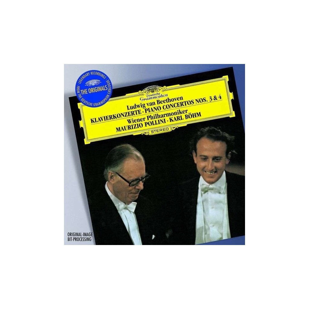 Ludwig van Beethoven, Wiener Philharmoniker, Maurizio Pollini, Karl Bohm - Piano Concertos Nos. 3 & 4. 1 CD