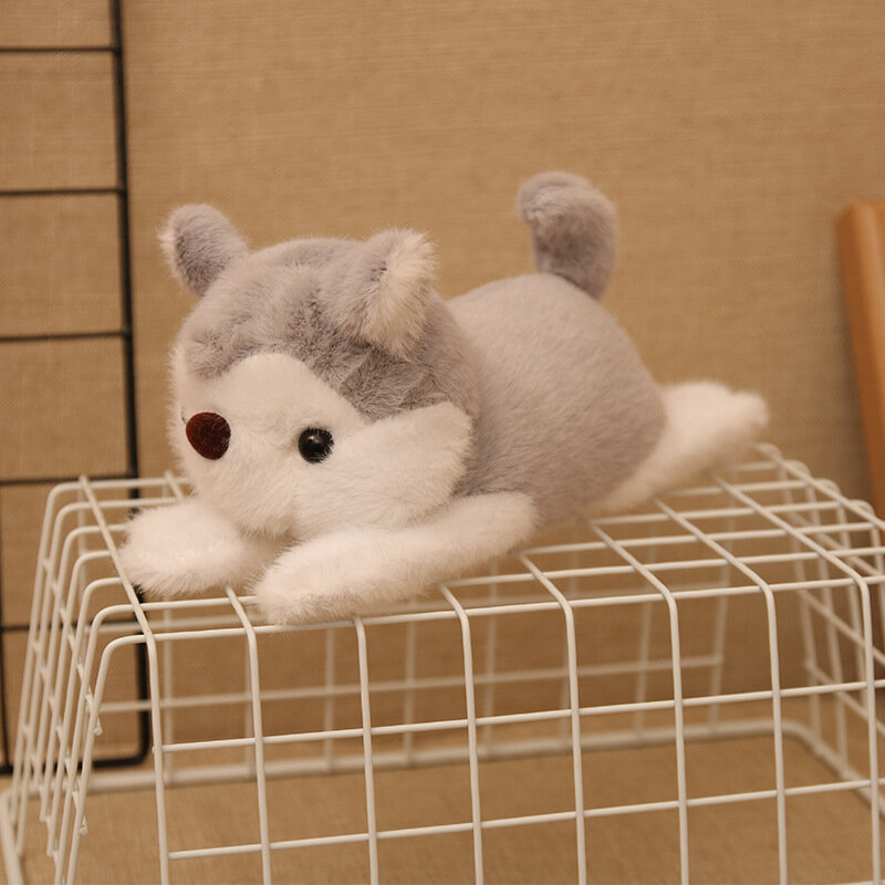 Милые плюшевые игрушки-животные для детей: лиса, енот, хаски и другие мягкие игрушки для игр на запястье.