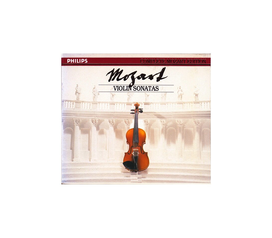 Диск Mozart & Grumiaux & Klien & Poulet & Verlet: Mozart: Violin Sonatas (Complete Mozart Edition Vol. 15) (7 CD)