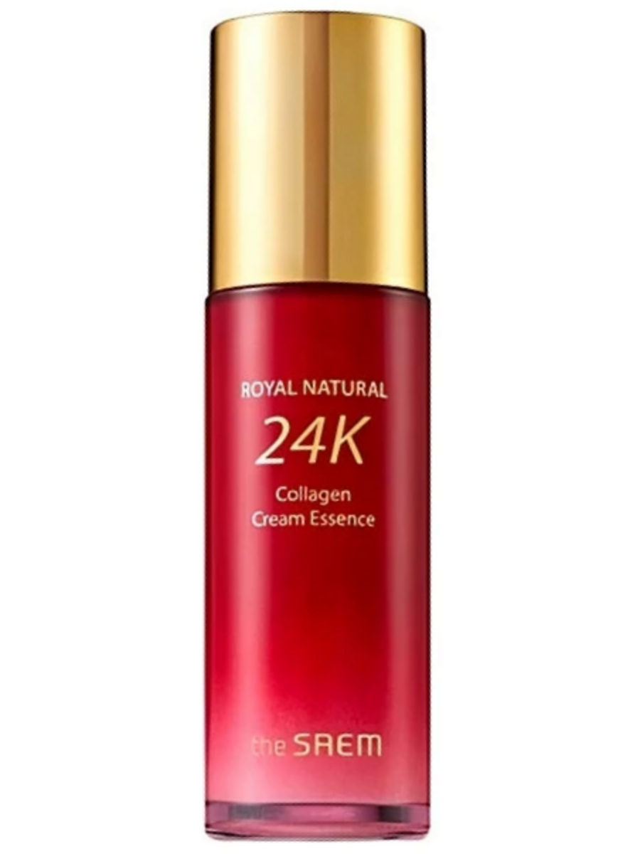 Эссенция The Saem Royal Natural 24K Collagen Cream Essence для лица с коллагеном, 50 мл