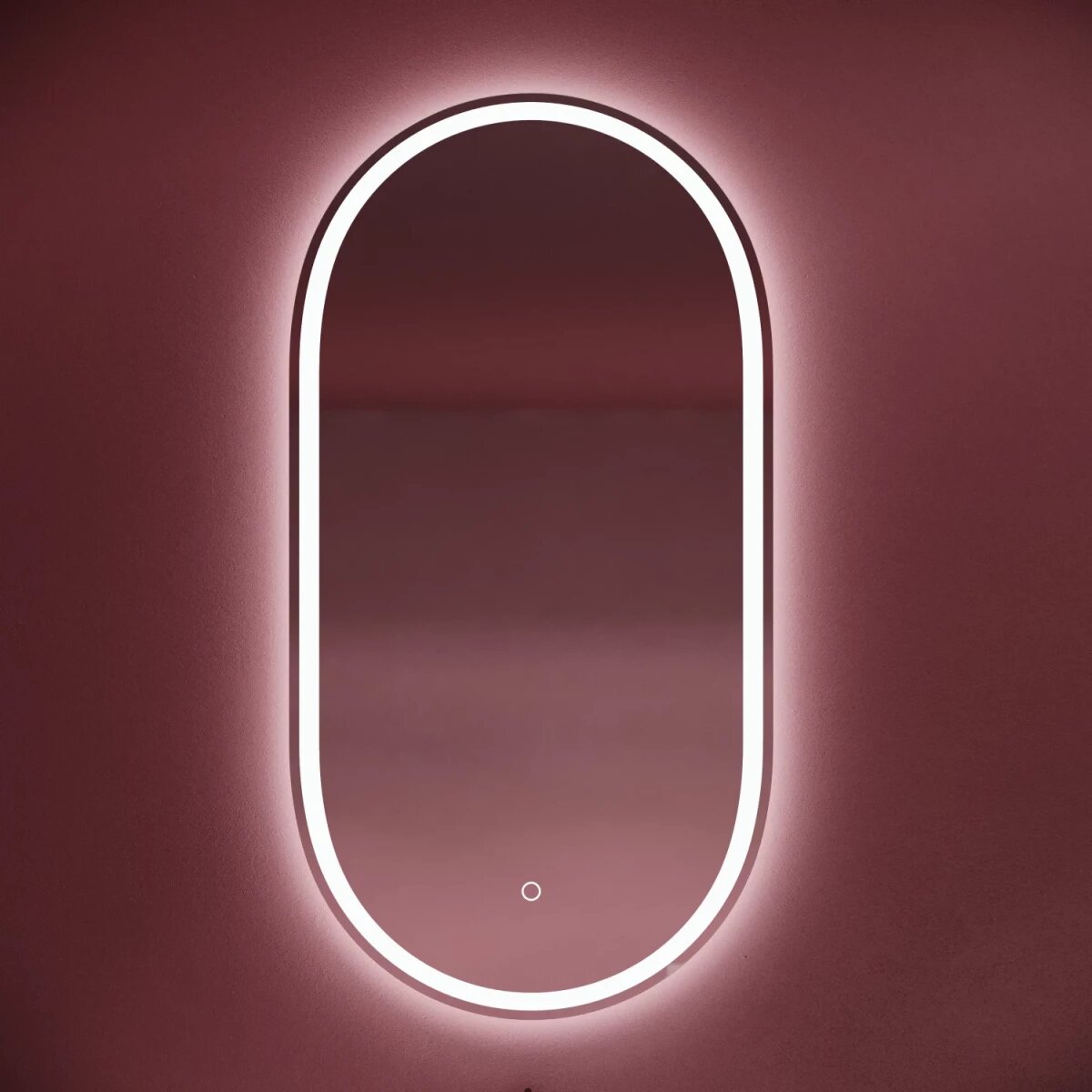 Зеркало с подсветкой Sancos Oval (45х90) OV45F