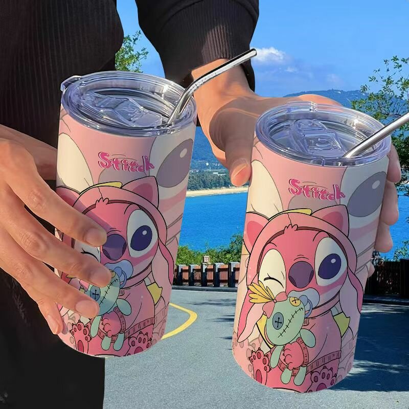 Термос-чашка Disney Лило и Стич Potdemiel, Stitch-1, Унисекс