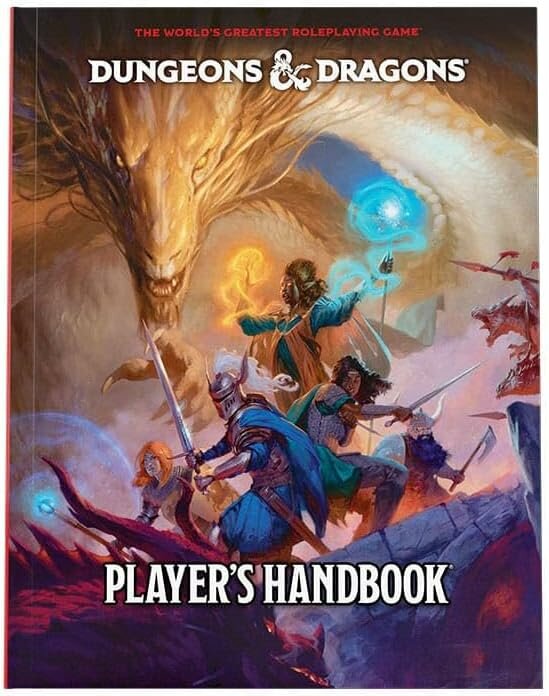 Dungeons & Dragons 2024 Player's Handbook Reprinted books