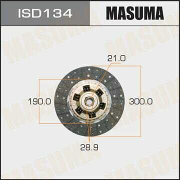 Диск сцепления ISUZU ELF MASUMA ISD134