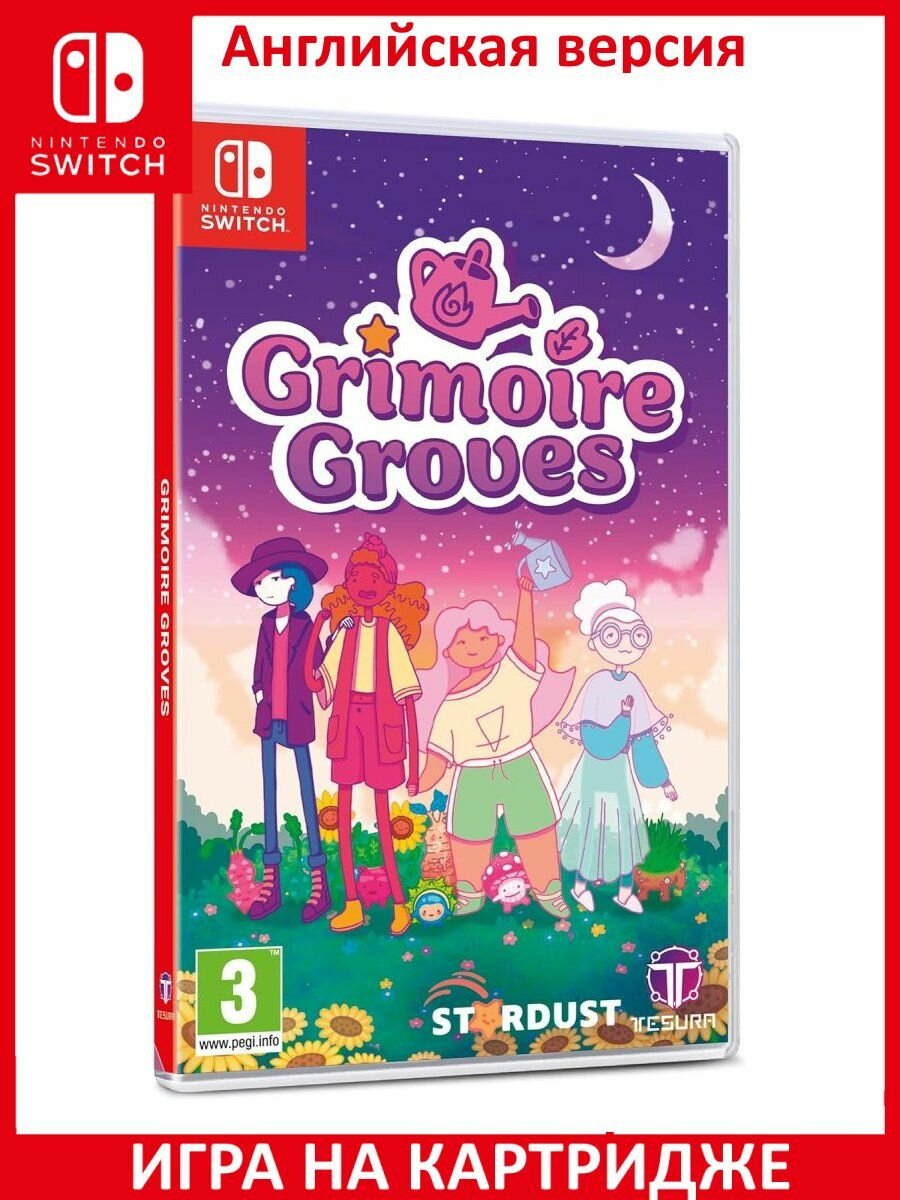 Игра Grimoire Groves Switch Картридж на Nintendo Switch Английская версия