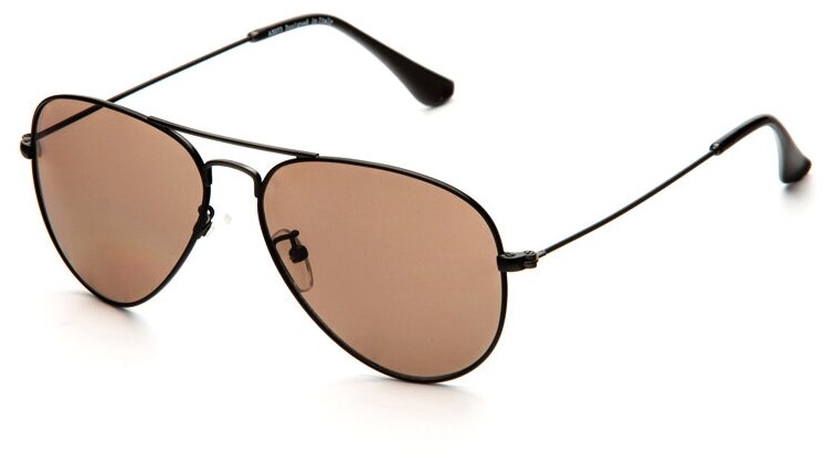 Очки для водителя SPG "солнце" AS053 (на узкое лицо), цвет оправы: черный, цвет линз: светло-коричневый