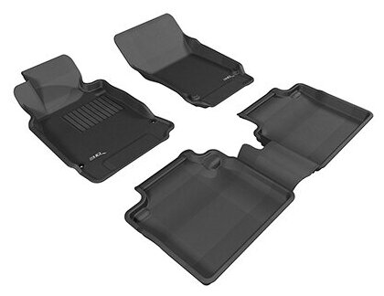 Ворсовые коврики Sotra Infiniti M37 2010-2013 коврики в салон 3D инфинити м37