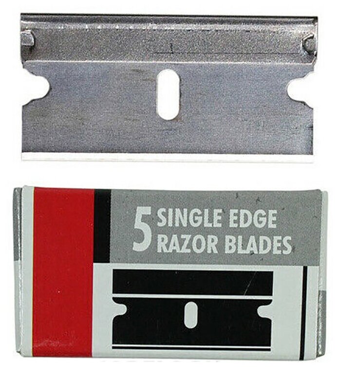 Бритвенное лезвие №9 с одной режущей кромкой, 10 штук, Excel