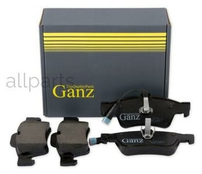 GANZ GIJ07011 Колодки тормозные задние для MB W211/S211/C219 GANZ GIJ07011