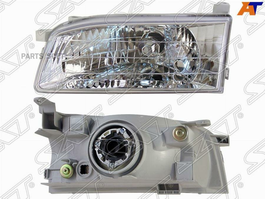 Фара Toyota Sprinter Carib 95-02 (Слева/ Ручная регулировка) SAT ST-13-43L | цена за 1 шт