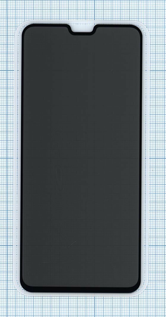 Защитное стекло Privacy "Анти-шпион" для Vivo S7