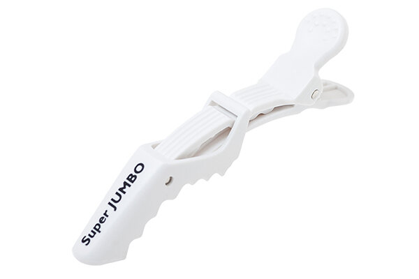 Зажим для волос усиленный Jumbo 14см, 4 штуки