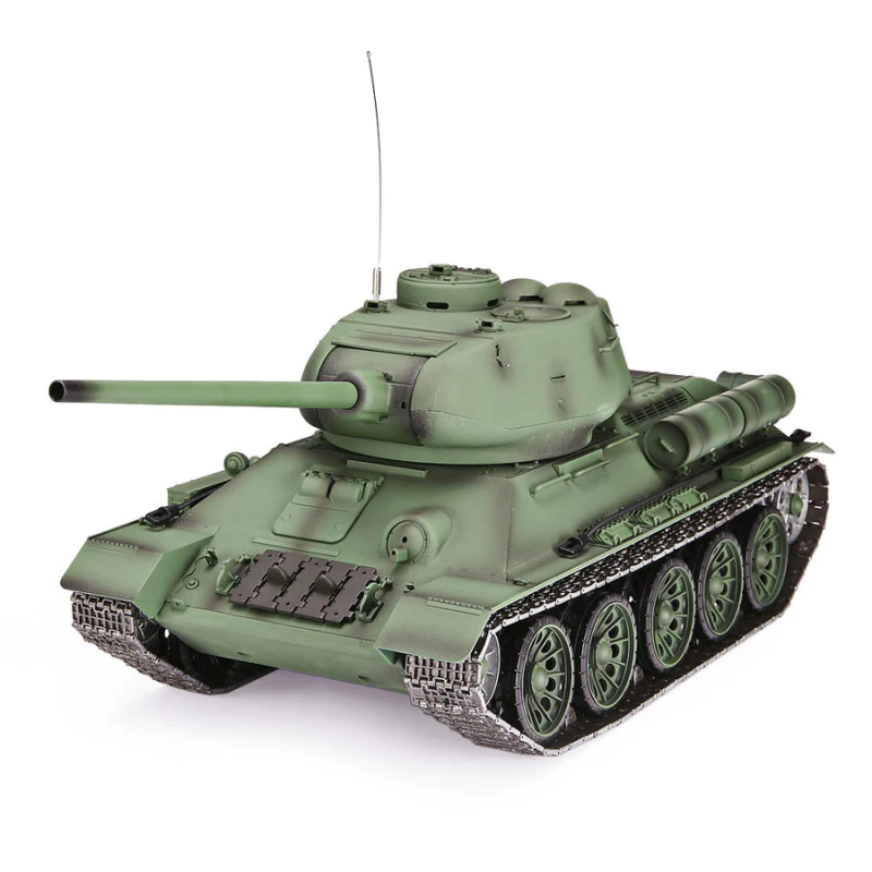 Другие танки/ БТР/ ПВО на радиоуправлении Heng Long Радиоуправляемый танк Heng Long T-34 Pro V7.0 масштаб 1:16 RTR 2.4GHz - 3909-1Pro V7.0