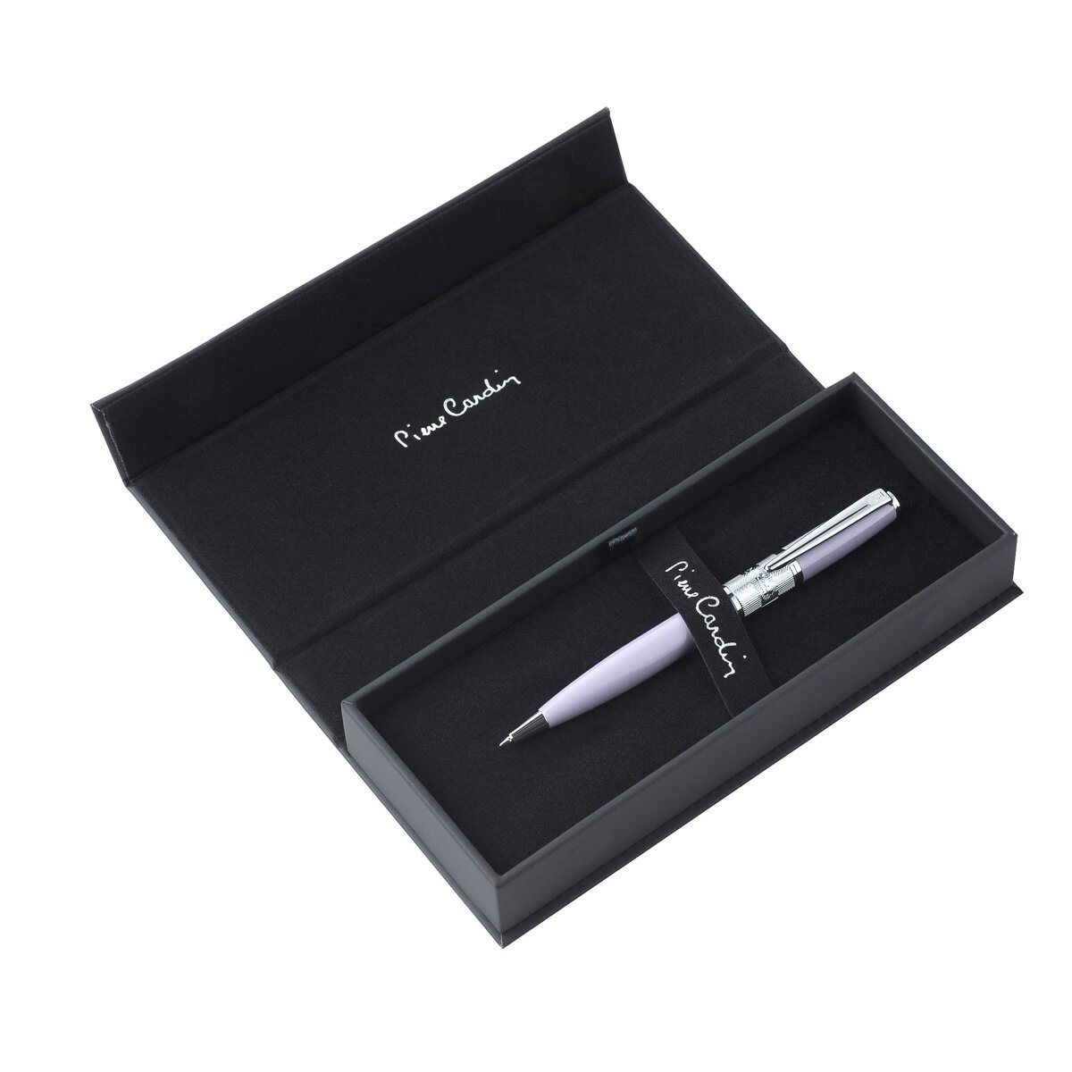 Ручка шариковая Pierre Cardin BARON. Цвет - лиловый. Подарочная упаковка