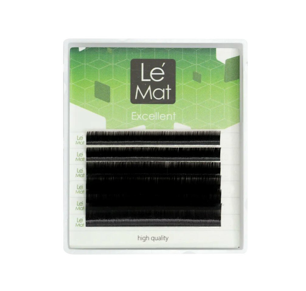 Le Maitre ресницы B mix 0.10 7-12mm (6 линий)
