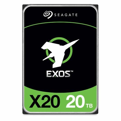 Жесткий диск Seagate Exos X20 ST20000NM002D, 20ТБ, HDD, SAS 3.0, 3.5"