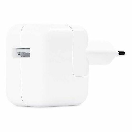 Сетевое зарядное устройство Apple MGN03ZM/A, USB, 12Вт, 2A, белый [mgn03zm/a_]