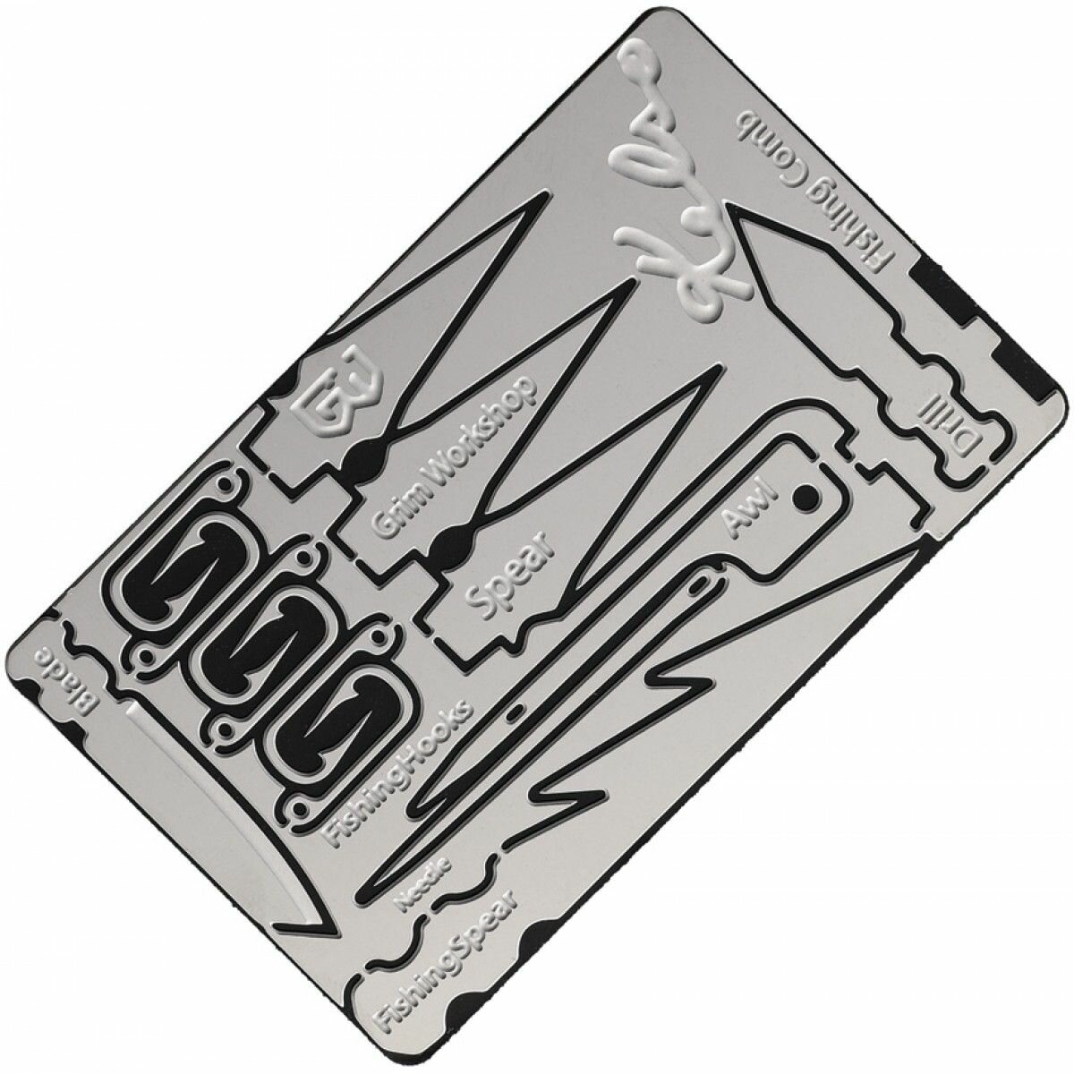 Карточка-мультитул для выживания Grim Workshop Bushcraft Kelso Survival Card