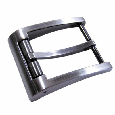 GB 1287-IC37 пряжка для мужского ремня Micron / Gamma 60x45 мм №14 шлифованный черный никель